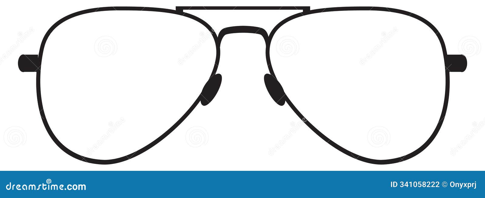 Aviator Glasses Instant Download SVG Vector Cut File For Cricut And ...