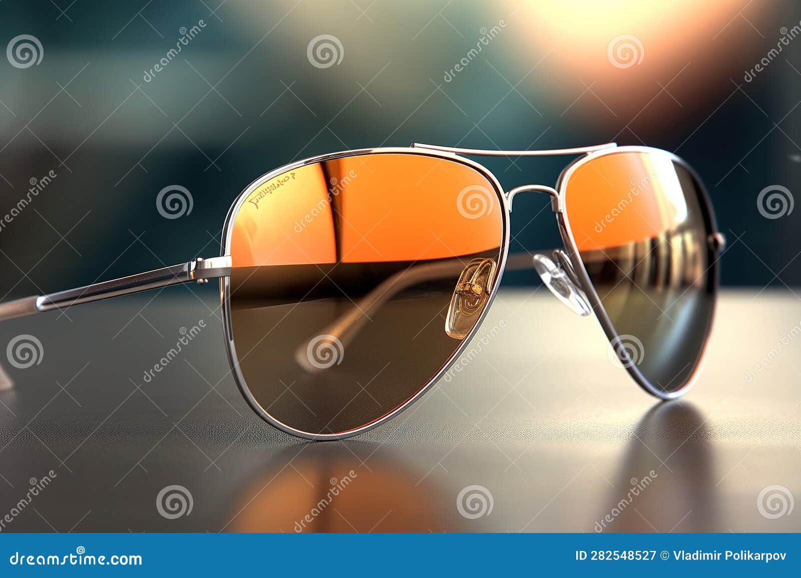 Aviator Sunglasses. Generated by AI Stock Illustration - Illustration ...