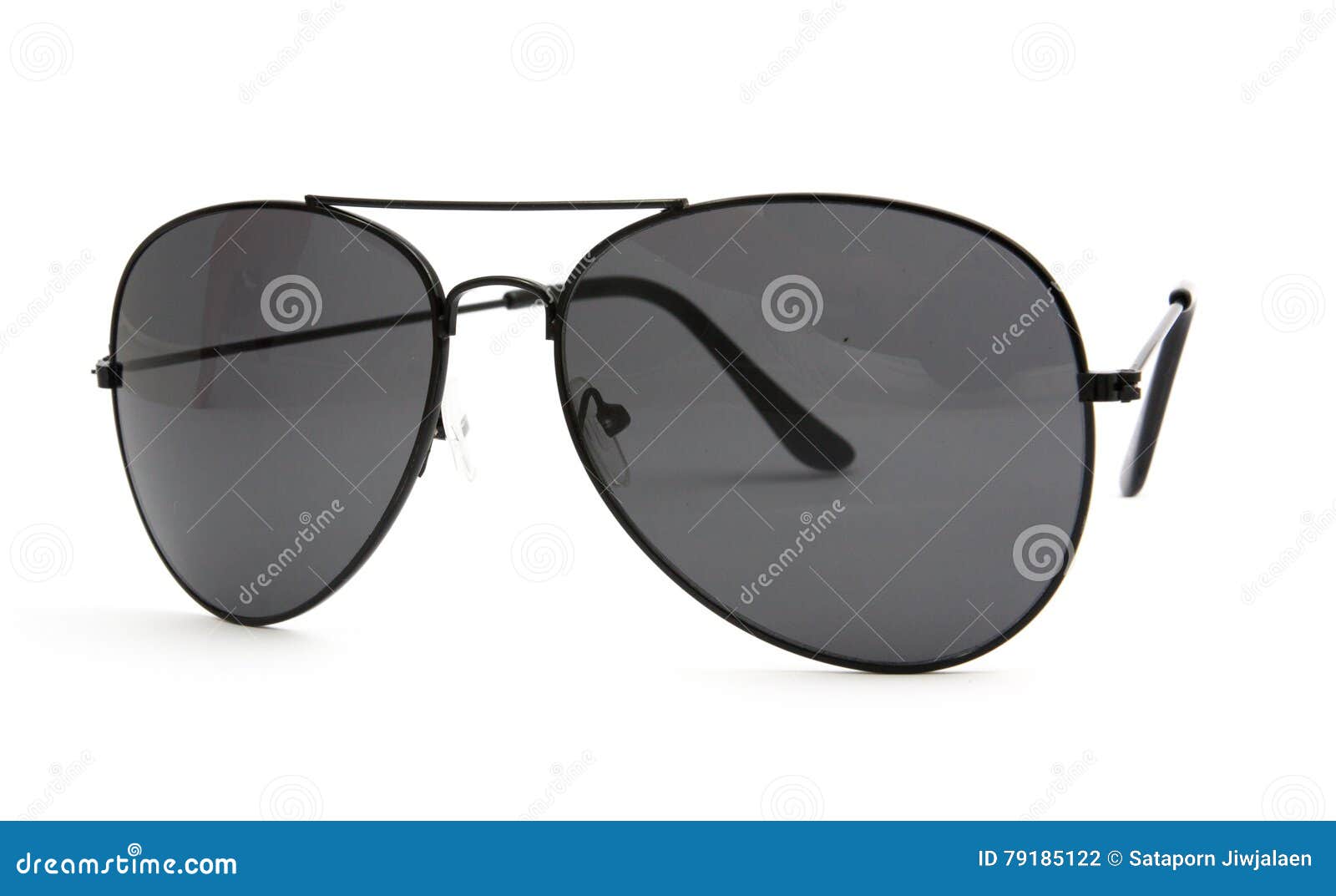 Aviator Sunglasses Isolated Stock Photo - Image of frame, design: 79185122