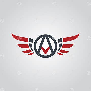 Aviator Symbol Logo Logotype Theme Stock Vector - Illustration of ...