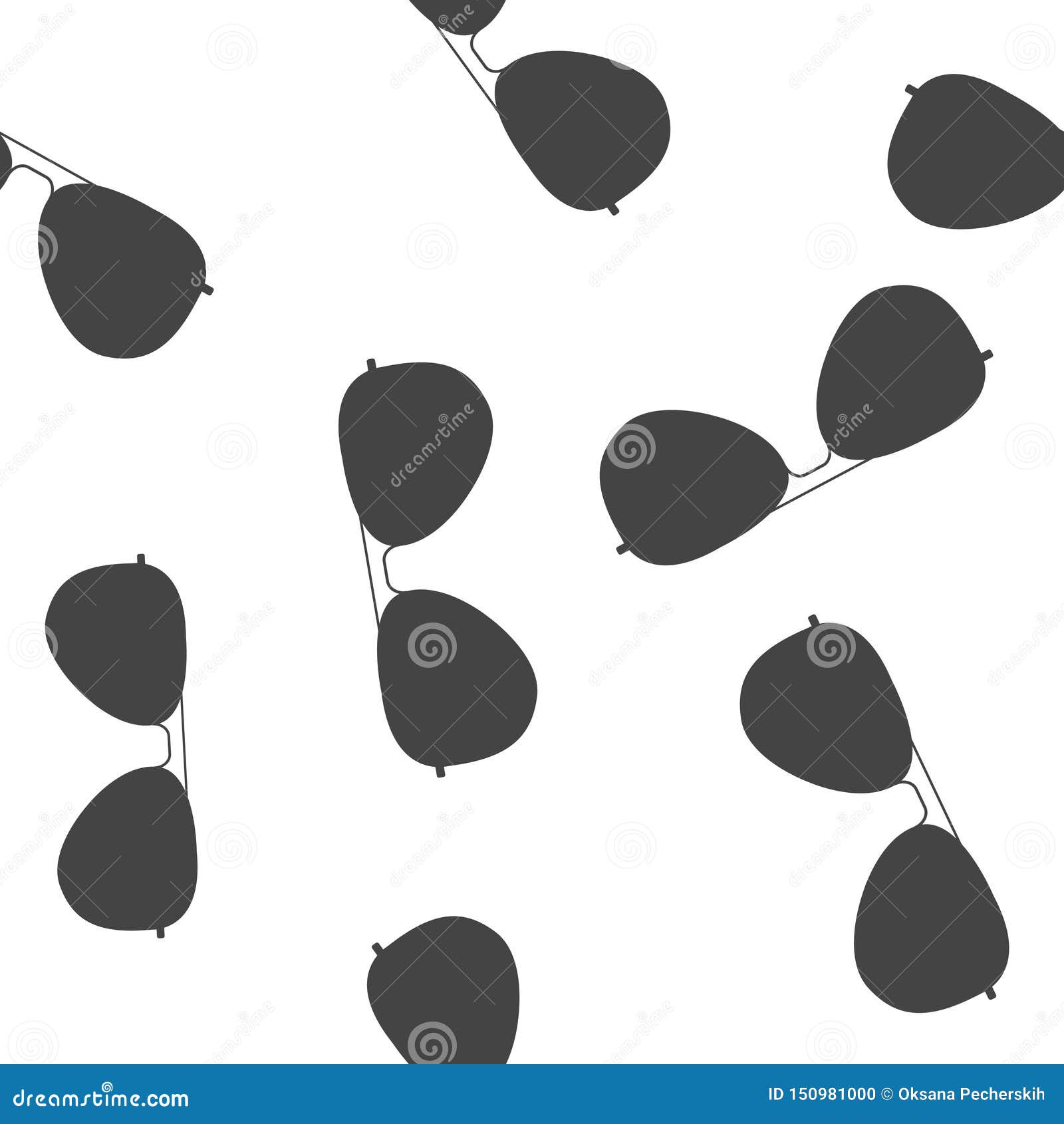 Aviators Glasses Vector Icon. Pilot Glasses Stock Vector - Illustration ...