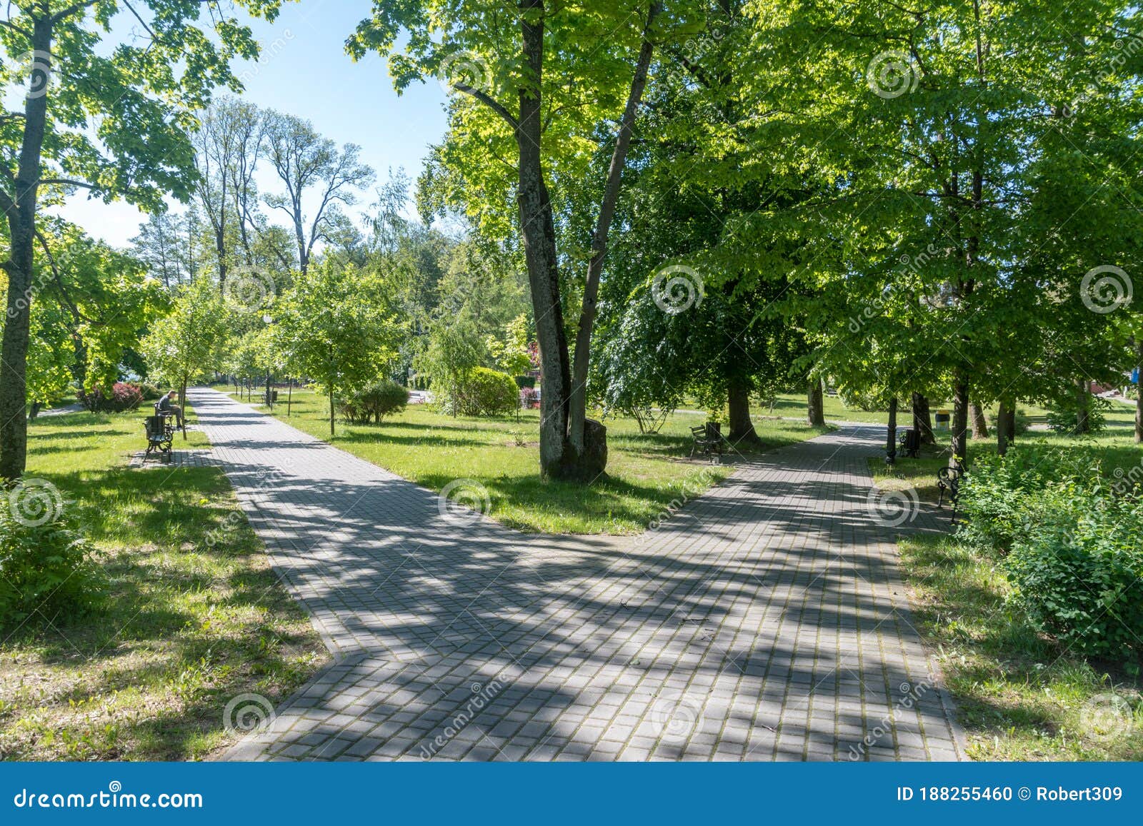 Aviators` Park in Mragowo, Poland Stock Photo - Image of travel, city ...