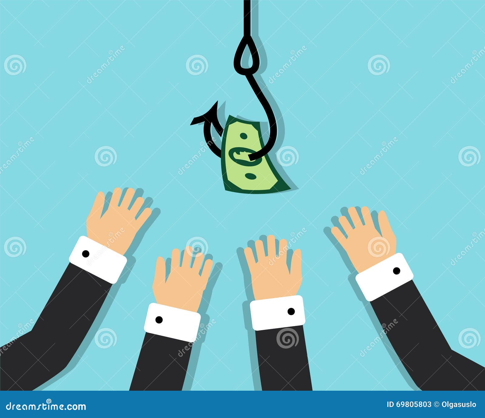 Avidez E Desejo Humanos Obter Rico Ilustração do Vetor - Ilustração de ...