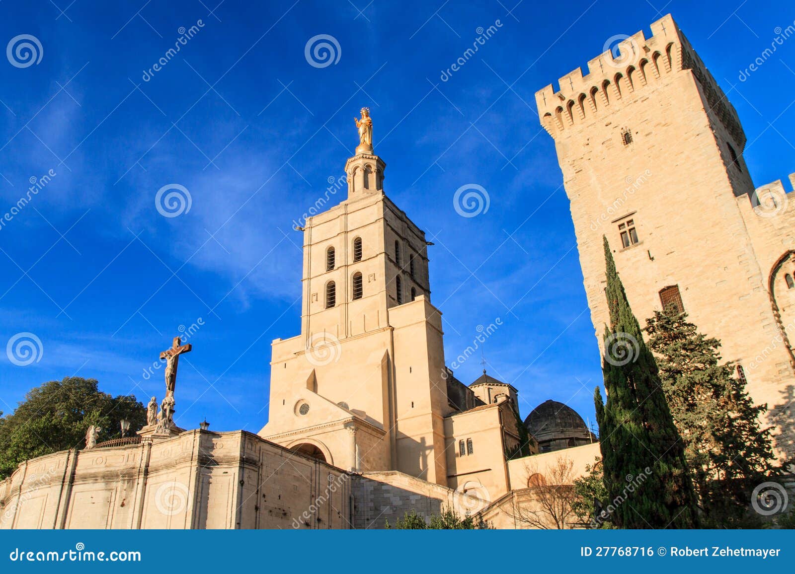 Avignon - Notre Dames Des Domes Bewezen Church, Stock Foto - Image of ...