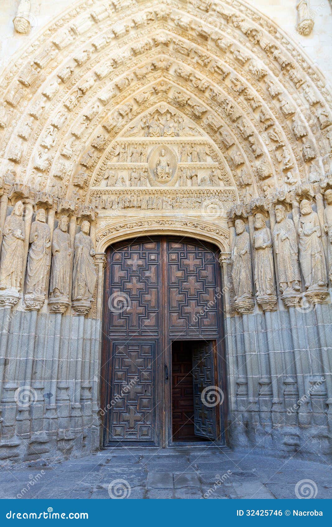 Avila cathedral stock photo. Image of heritage, exterior - 32425746