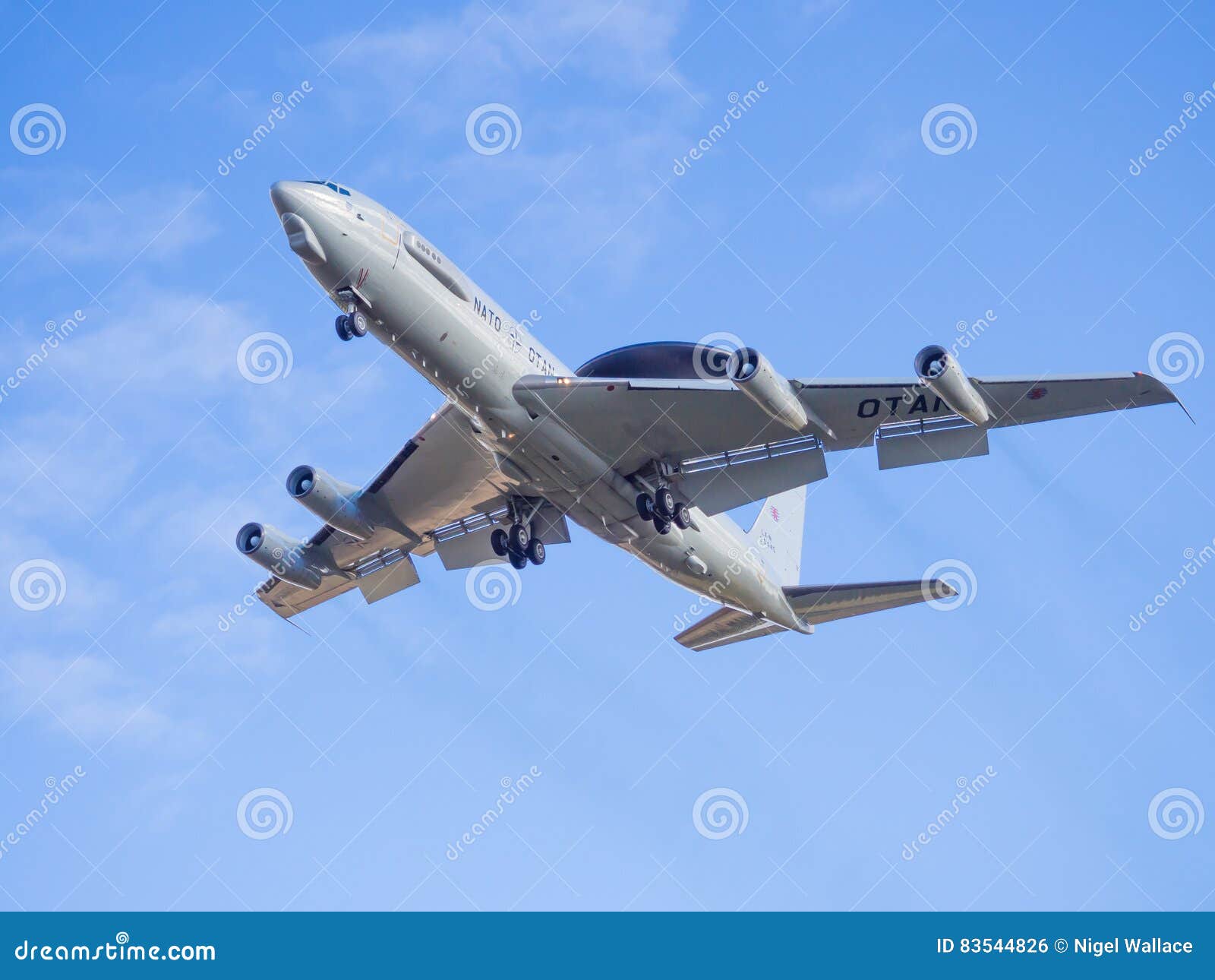 Avion AWAX De Guerre De L'OTAN Photo éditorial - Image du radar ...