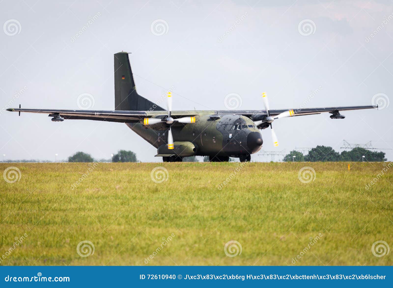 Avion De Transport De Transall C-160 Image éditorial - Image du ...