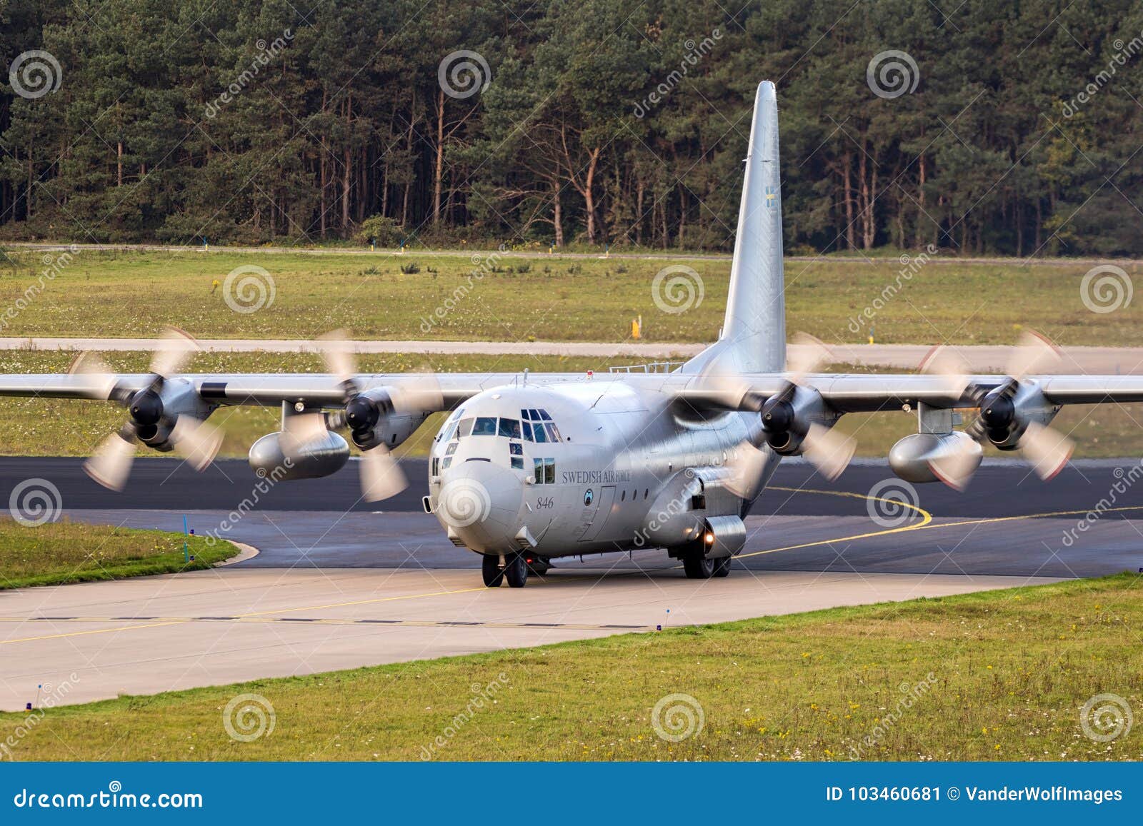 Avion De Transport Militaire De Lockheed C-130 Hercule Photo éditorial ...