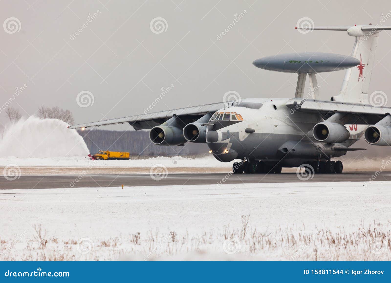 Aviones con radar A50U imagen de archivo editorial. Imagen de aeroplano ...