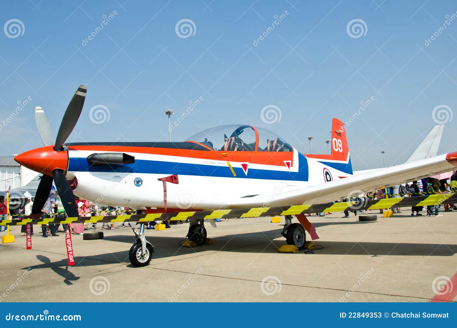 Aviones De Entrenamiento PC9. Foto de archivo editorial - Imagen de ...