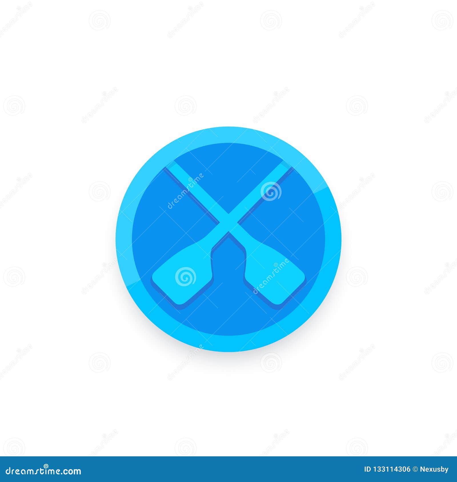 Avirons, Logo De Vecteur D'aviron Illustration de Vecteur ...