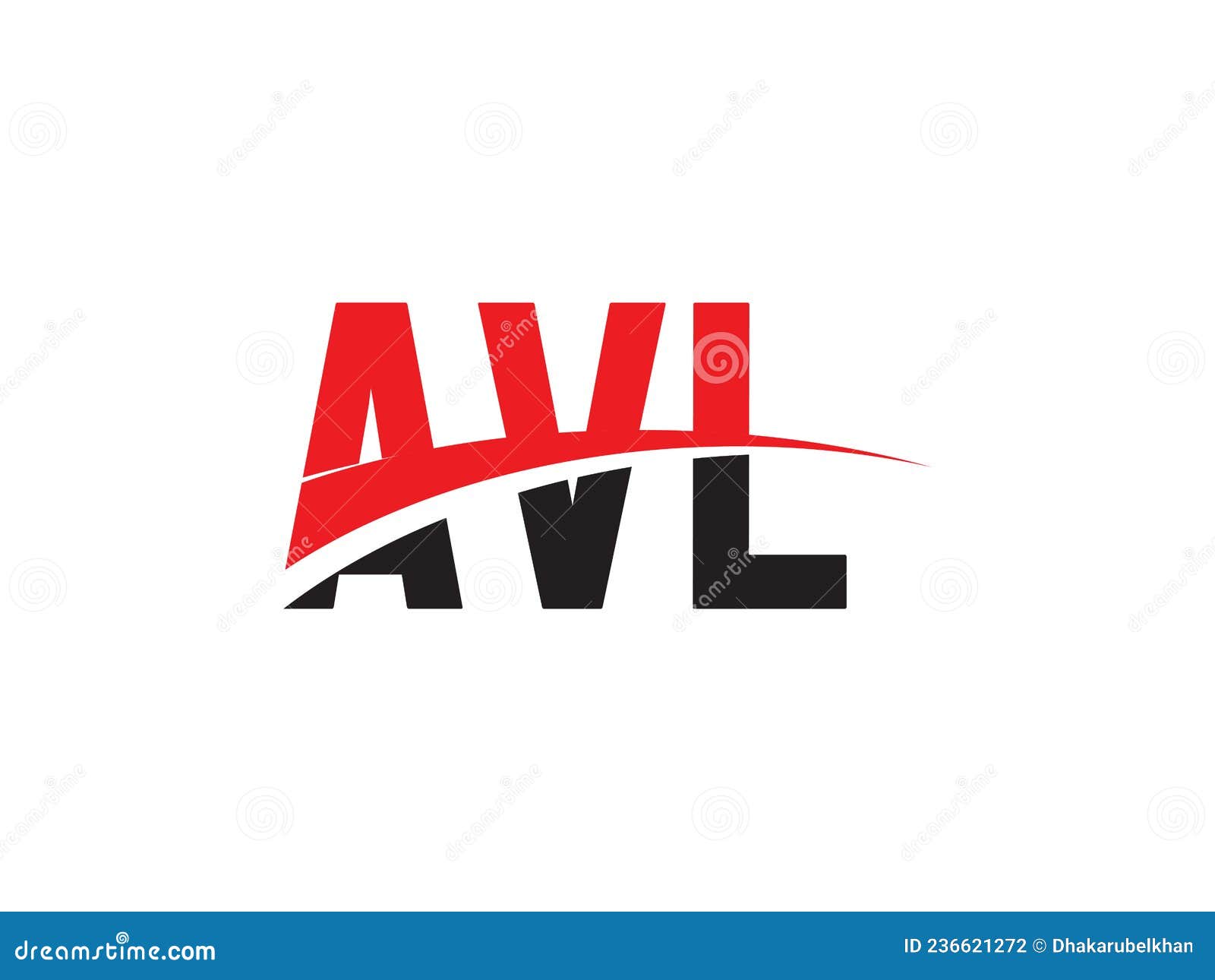 AVL Letter Initial Logo Design Vector Illustration Stock Vector ...