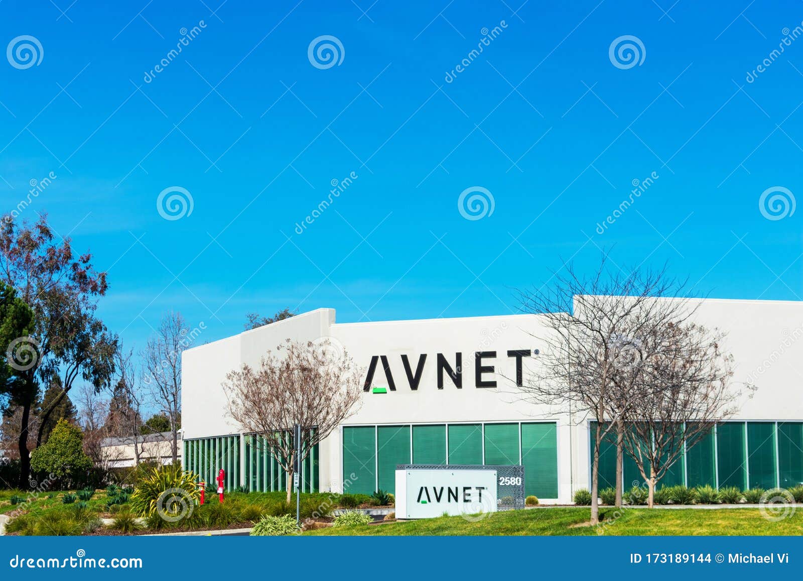 Avnet Silicon Valley Office. Avnet, Inc Editorial Stock Image - Image ...