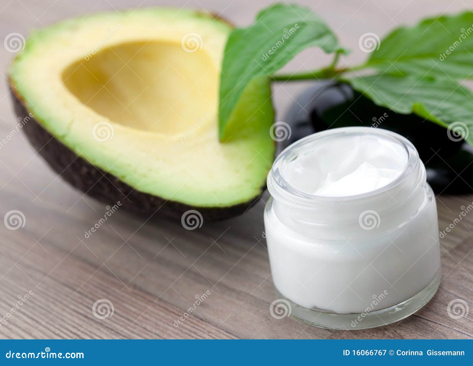 Avocado cream stock image. Image of white, vertical, moisturizer - 16066767