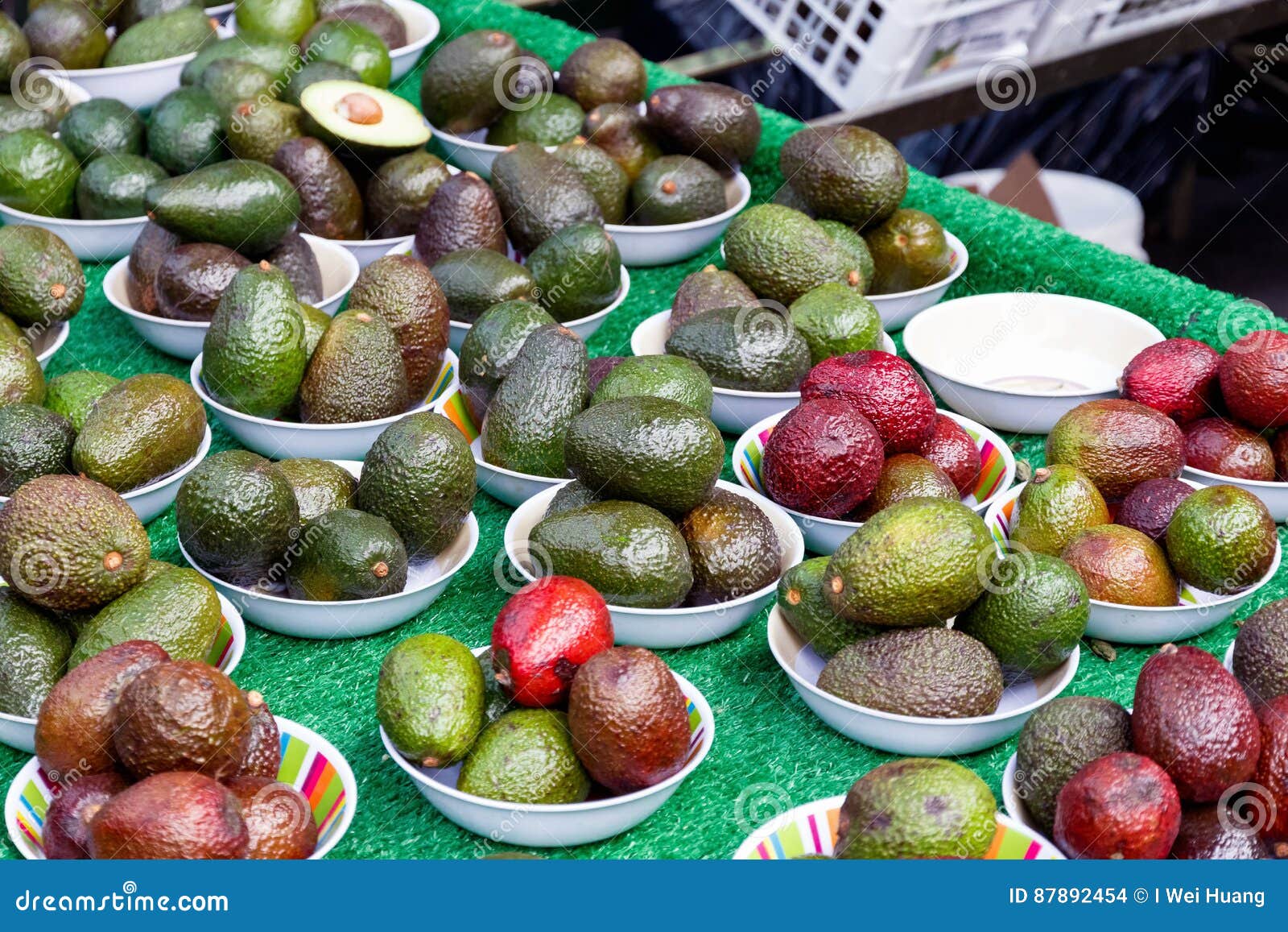 Avocado on Display at Borough Market Stock Photo - Image of london ...