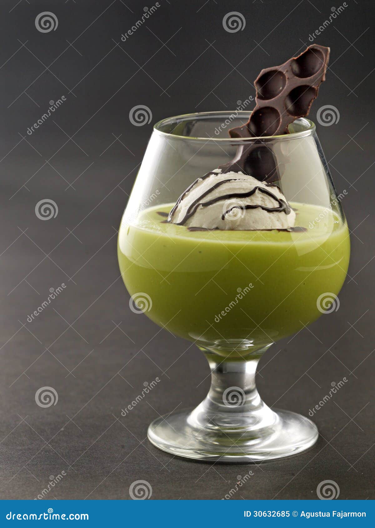 Avocado Float stock image. Image of dessert, food, cream - 30632685