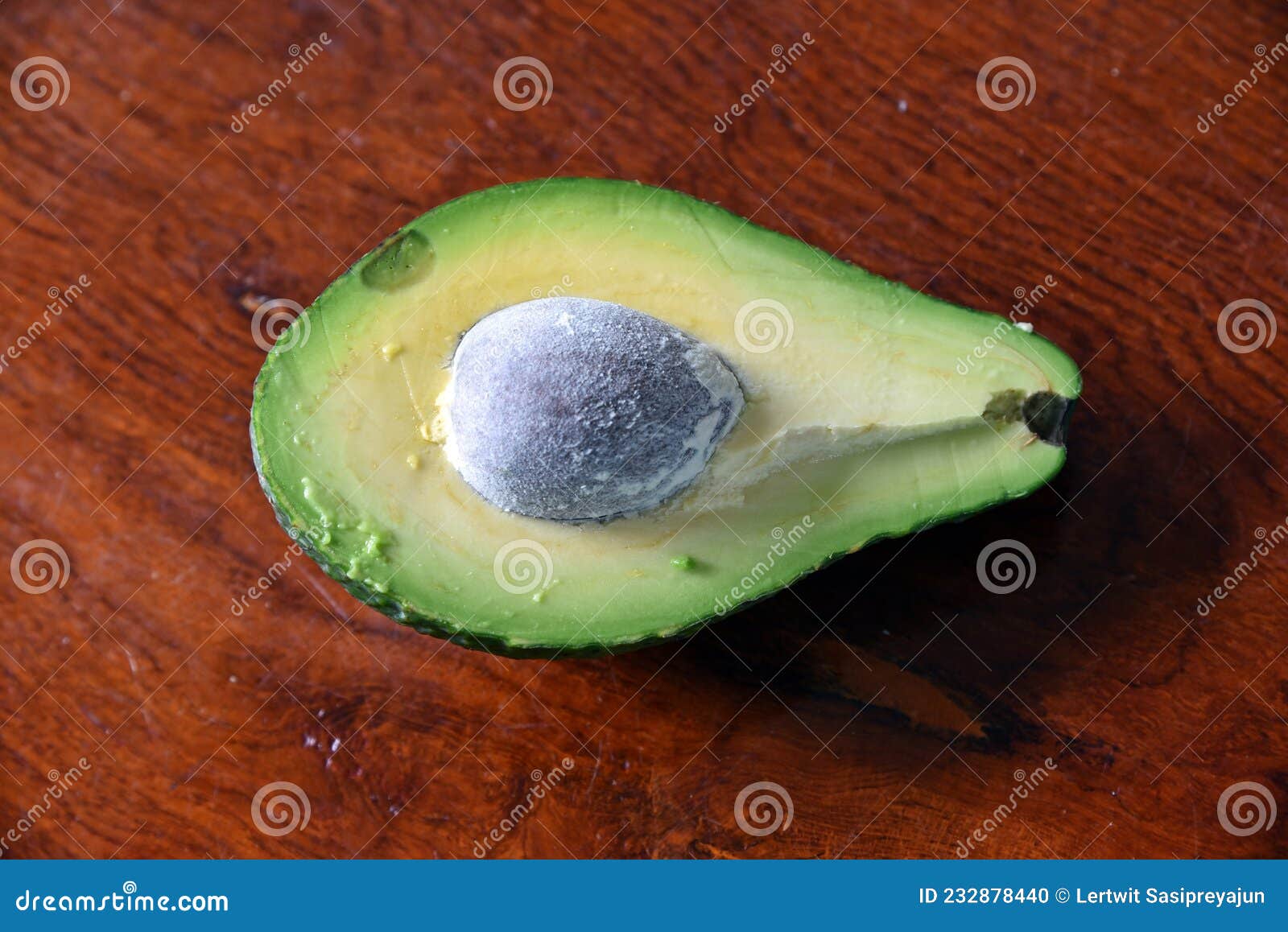 Avocado Fruit Disease from Fungi Stock Photo - Image of damaged, shell ...