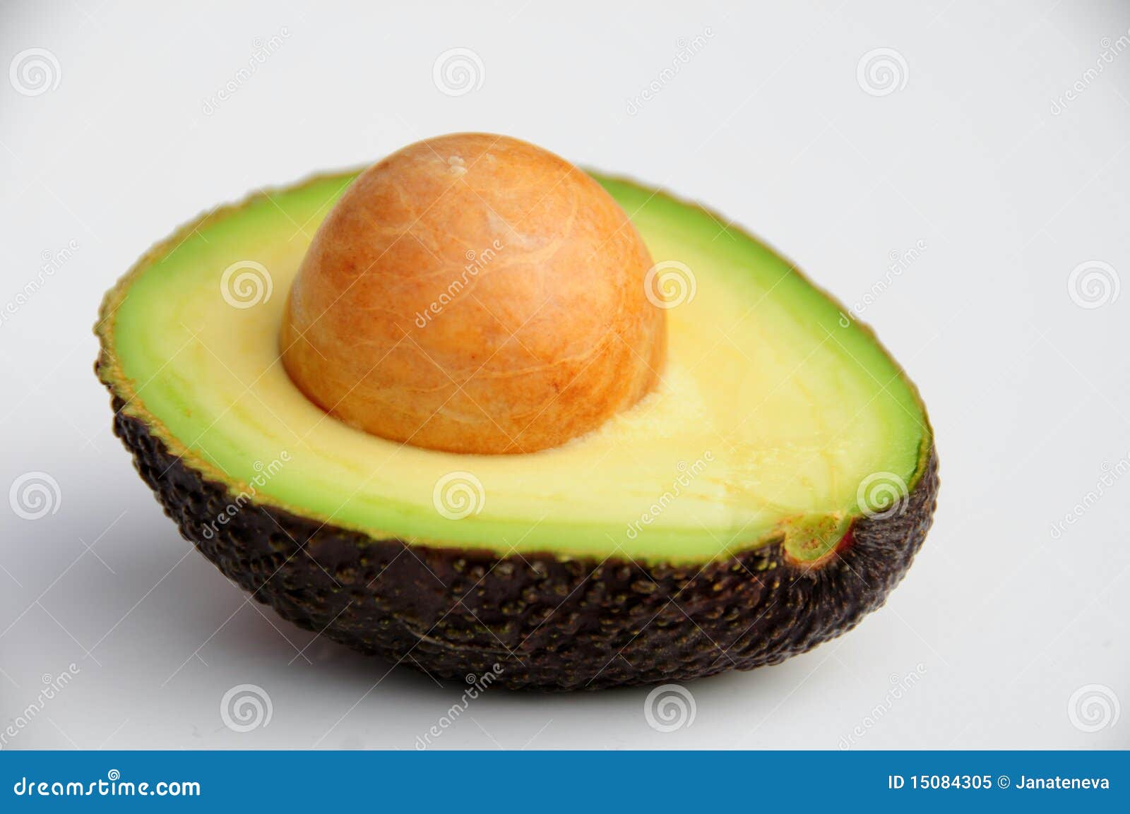 Avocado half stock image. Image of avocado, fruit, delicious - 15084305
