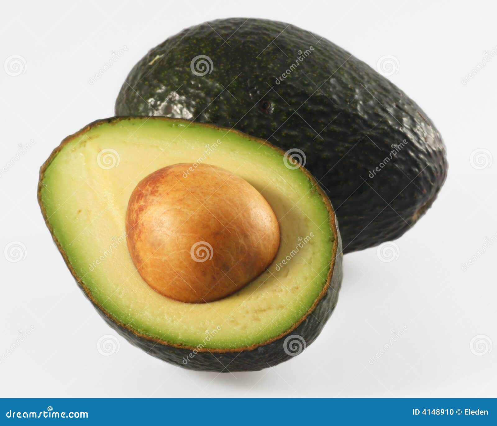 Avocado Half stock photo. Image of nutrition, ripe, seed - 4148910