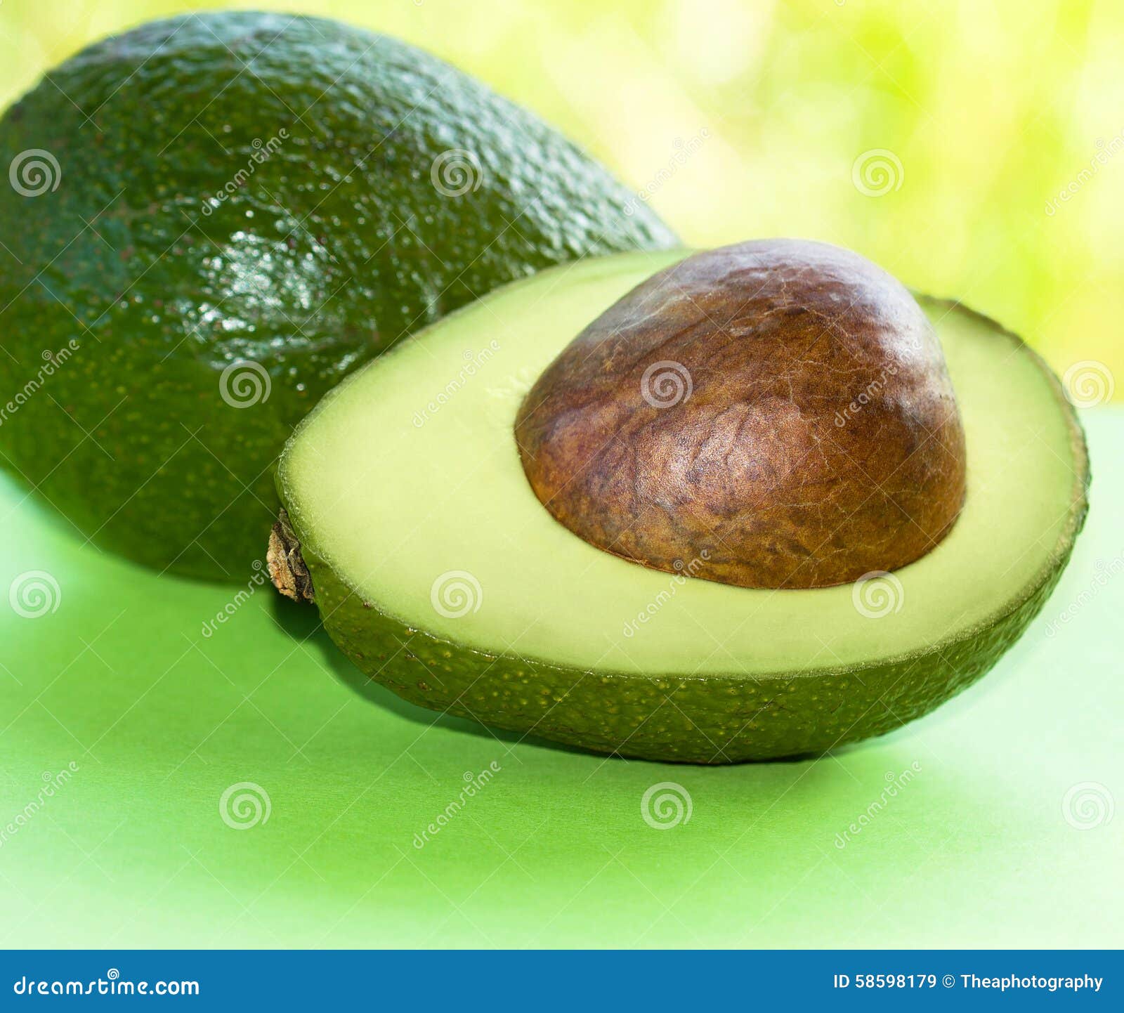 Avocado in half stock image. Image of cross, moving, material - 58598179