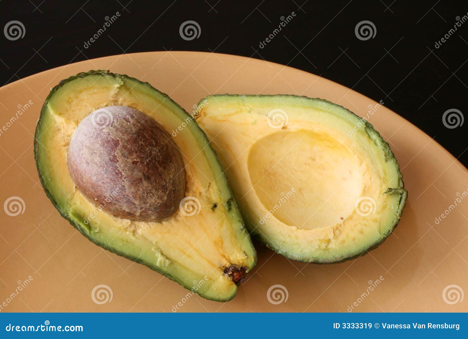 Avocado Halves stock image. Image of healthy, avaocado - 3333319