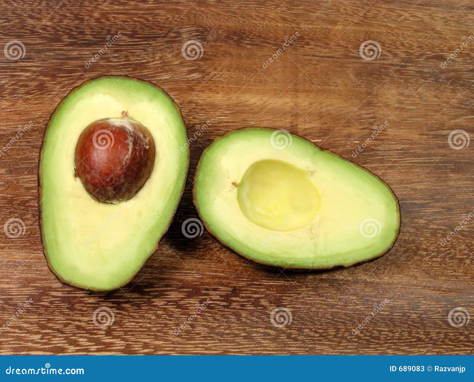 Avocado Halves Stock Photos - Image: 689083