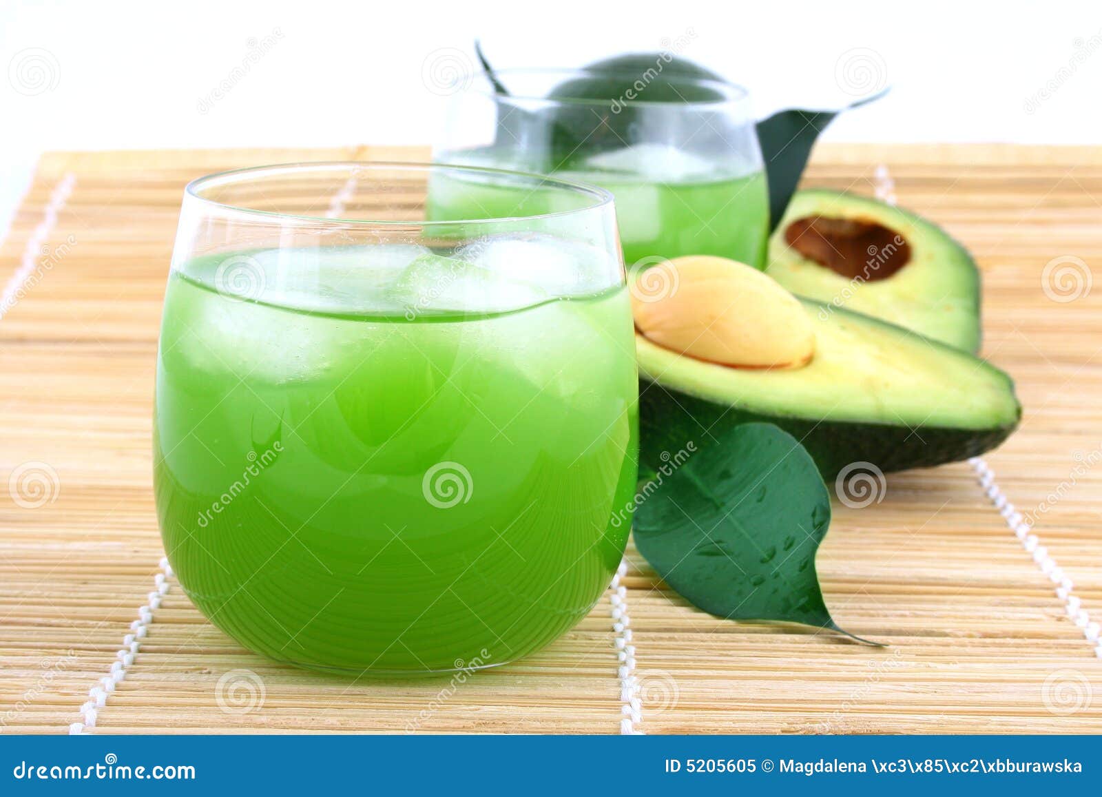 Avocado juice stock image. Image of food, diet, avocado - 5205605