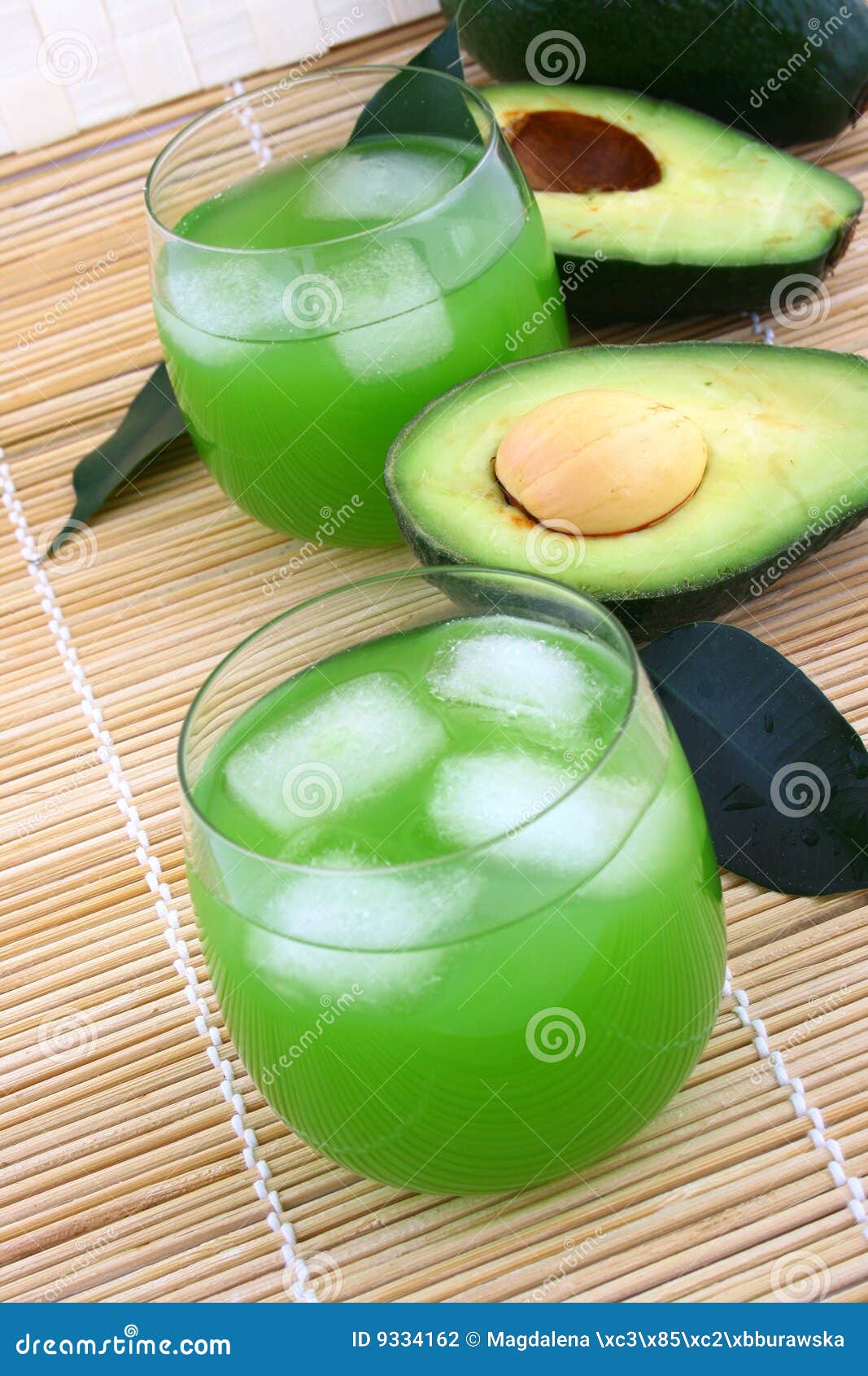 Avocado juice stock photo. Image of lemon, cocktail, juice - 9334162