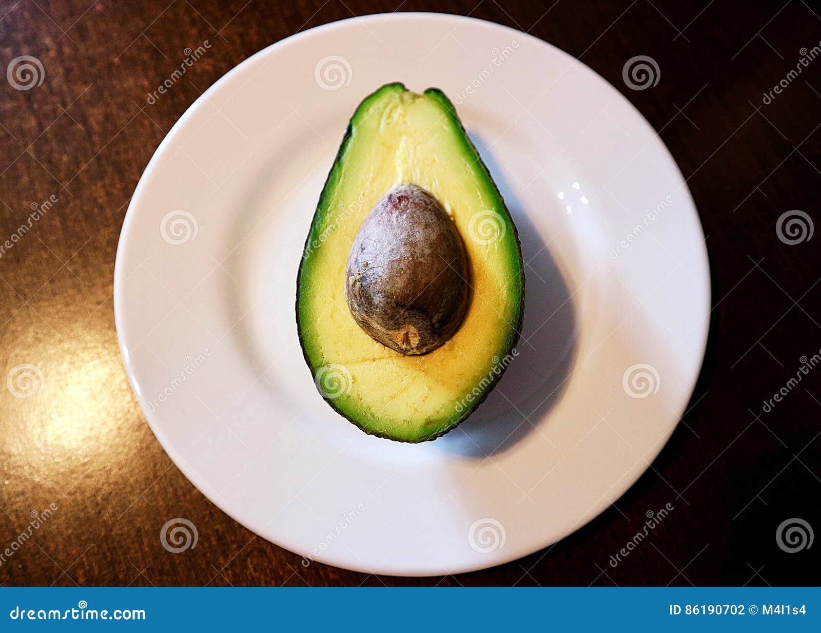 Avocado Plate stock photo. Image of avocado, healthy - 86190702
