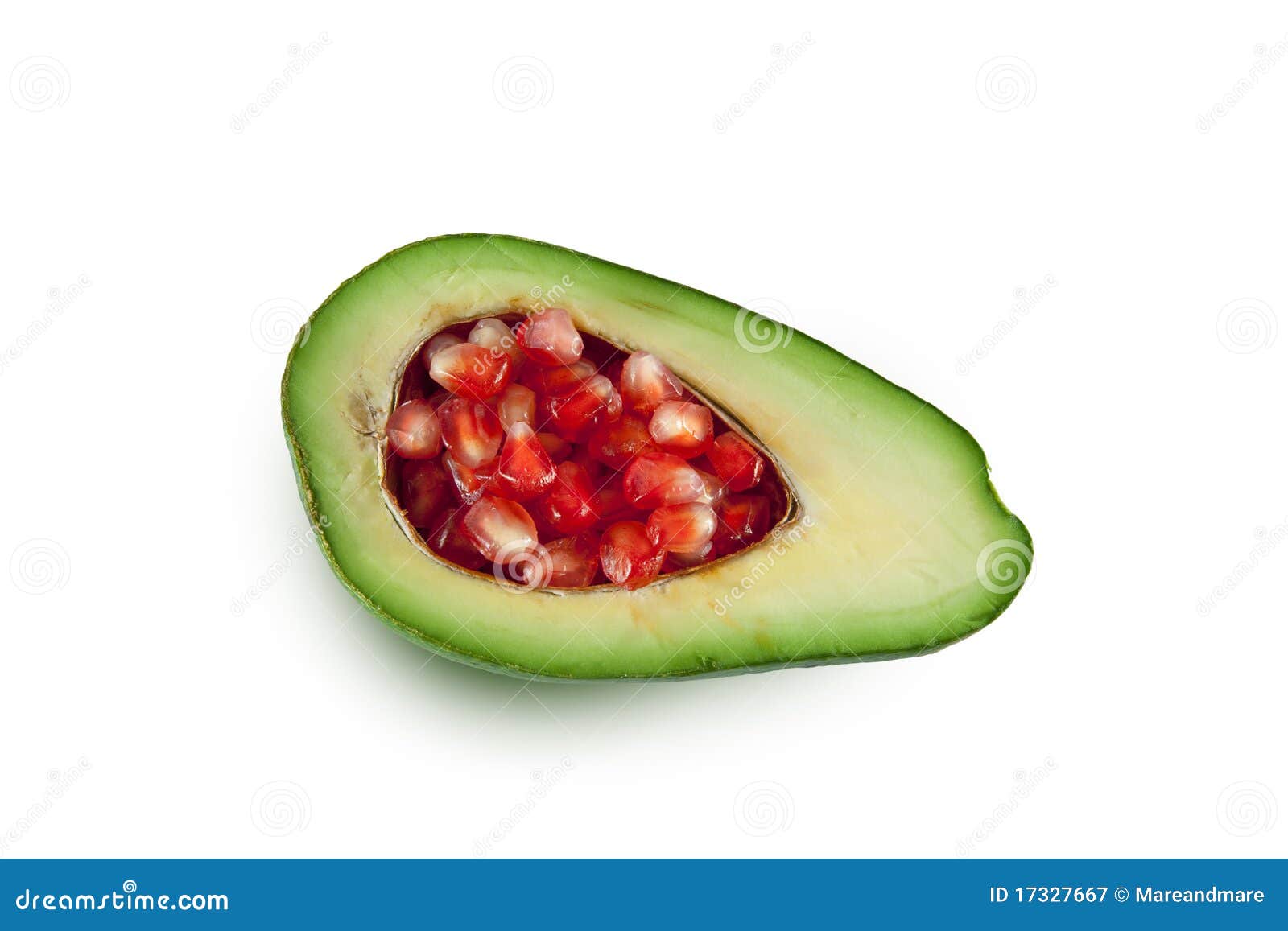 Avocado and pomegranate stock image. Image of color, crop - 17327667