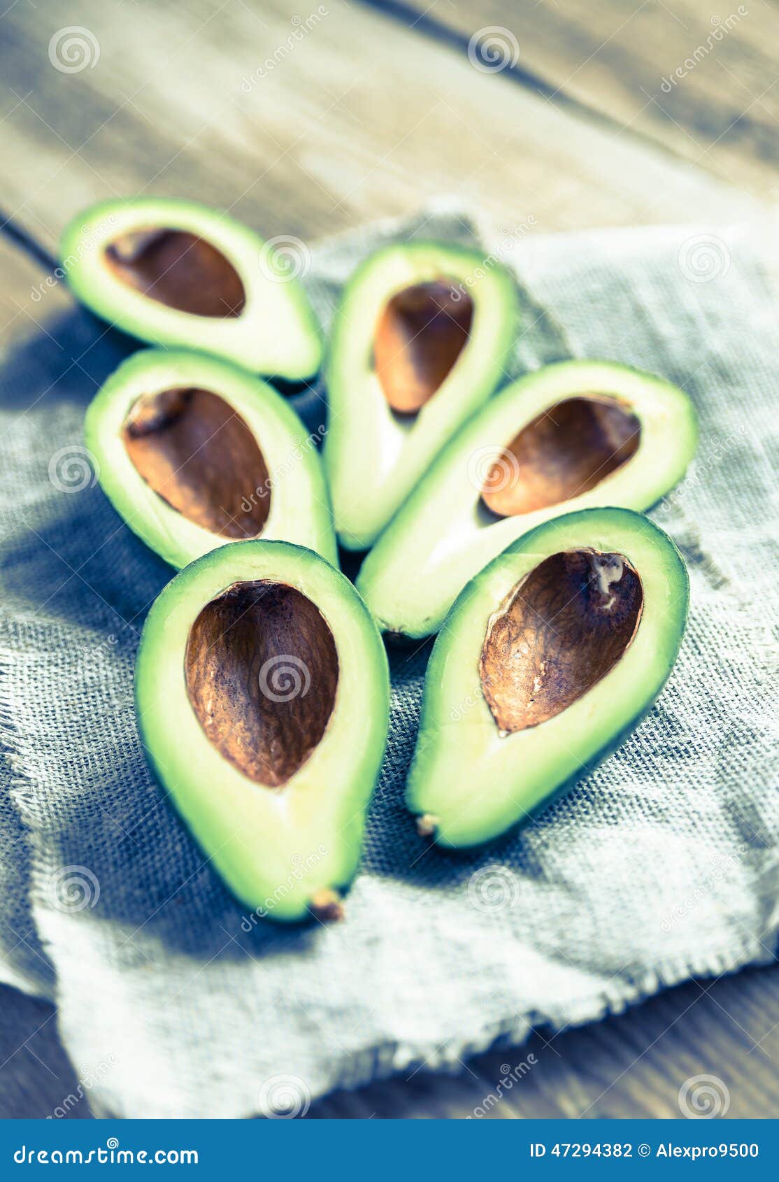 Avocado on the Wooden Table Stock Photo - Image of garden, omega: 47294382