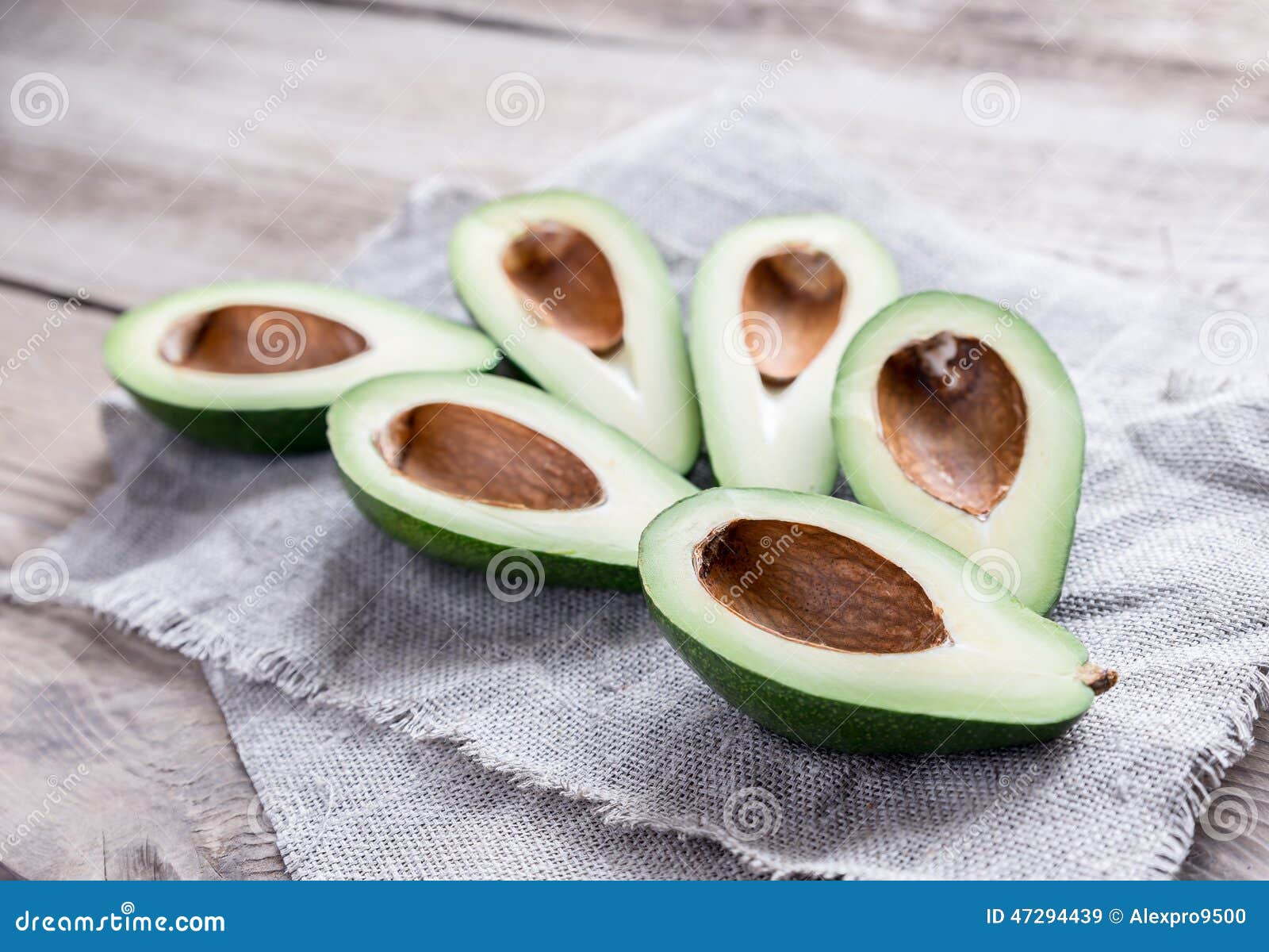 Avocado on the Wooden Table Stock Image - Image of board, meal: 47294439