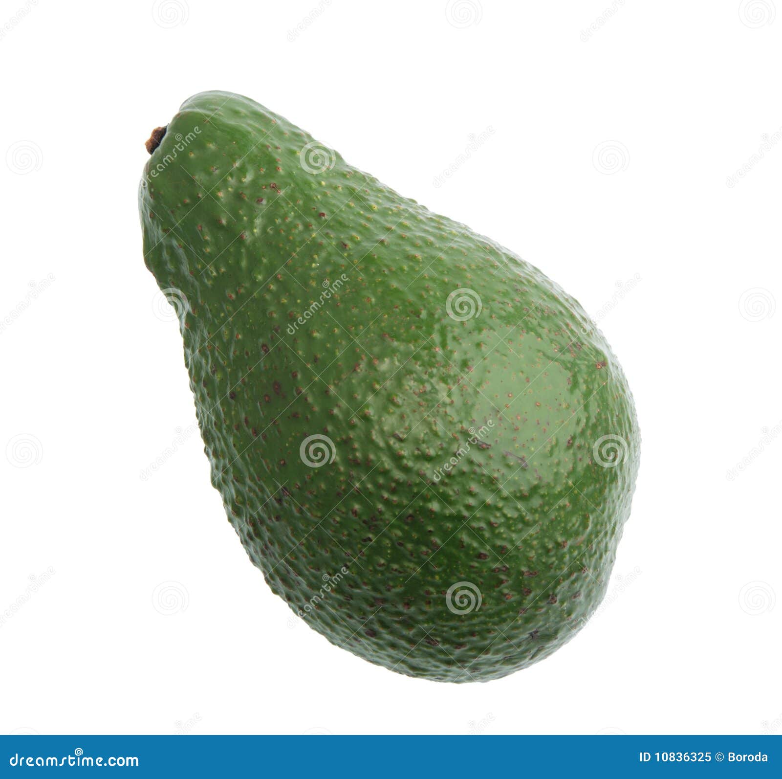 Avocat vert simple. image stock. Image du nature, organique - 10836325