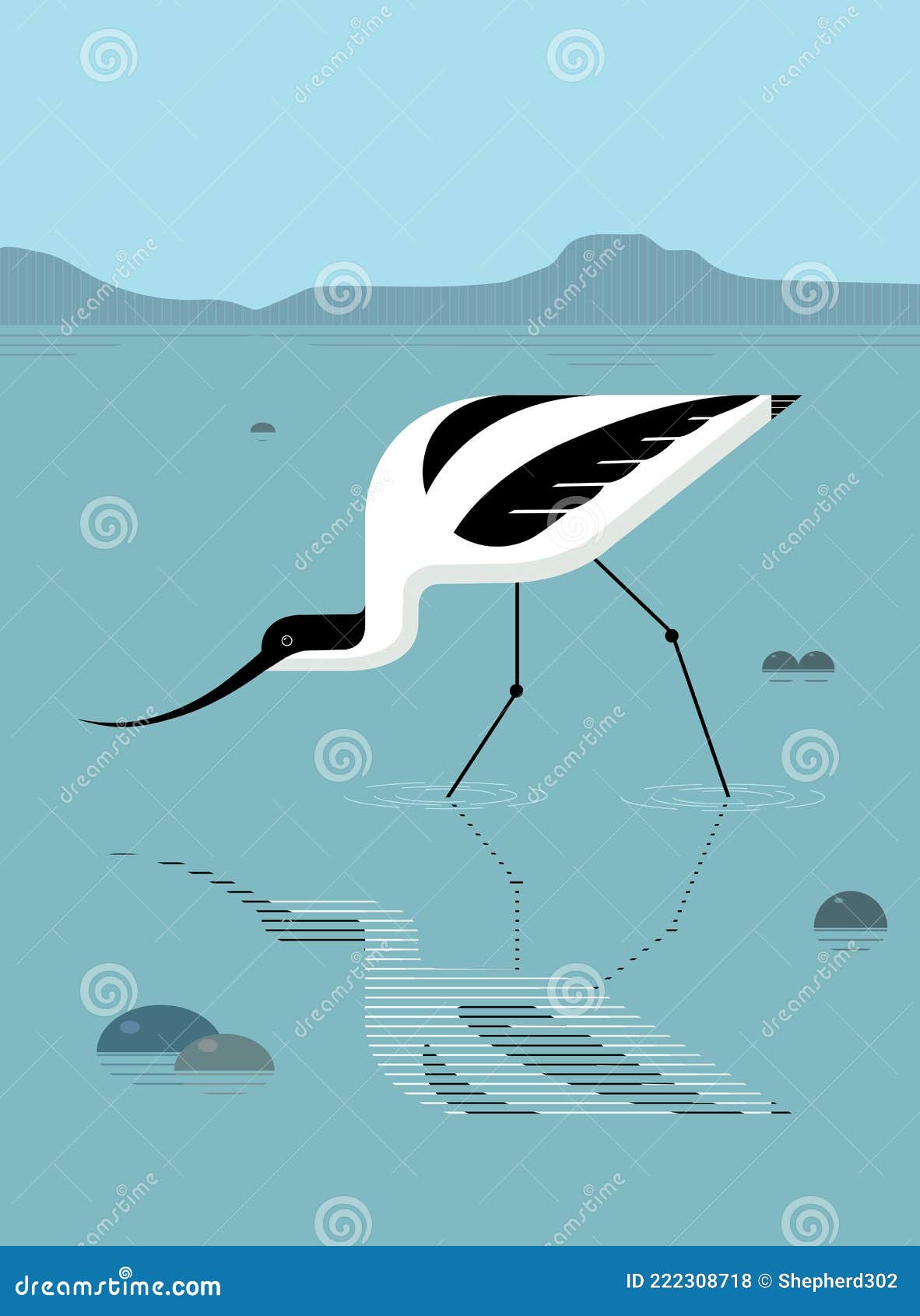 Avocet Cartoons, Illustrations & Vector Stock Images - 446 Pictures to ...