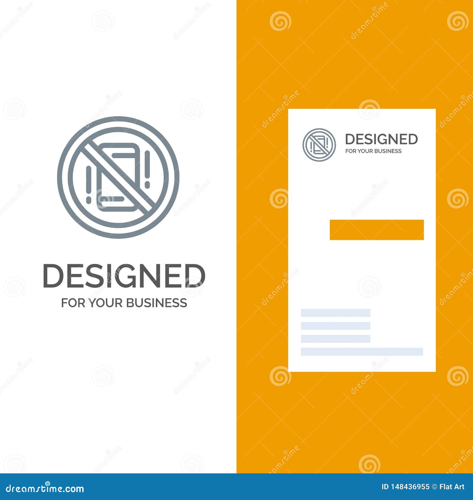 Avoid, Distractions, Mobile, Off, Phone Grey Logo Design and Business ...