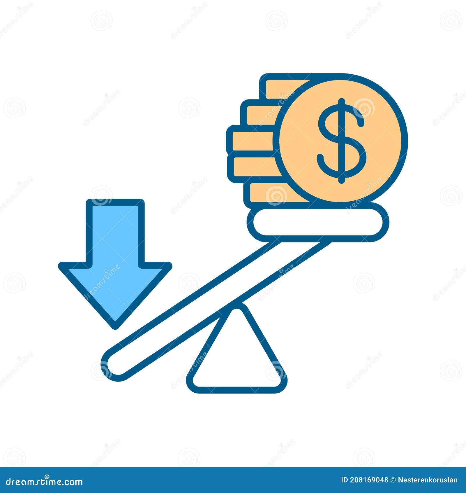 Leverage Trading Line Icon, Outline Symbol, Vector Illustration ... Leverage Trading Line Icon, Outline Symbol, Vector Illustration ...