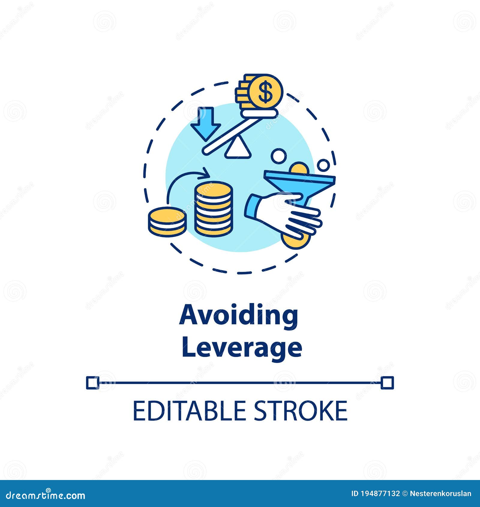 Leverage Trading Line Icon, Outline Symbol, Vector Illustration ... Leverage Trading Line Icon, Outline Symbol, Vector Illustration ...