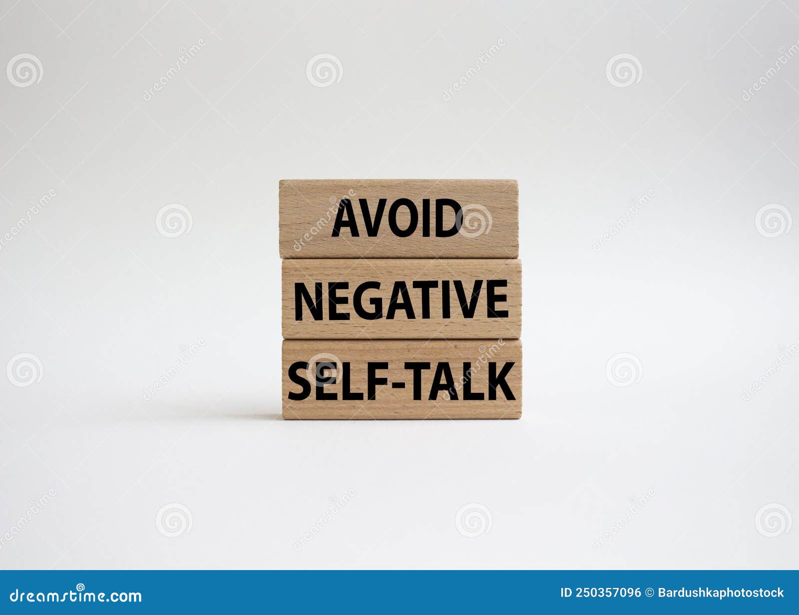Avoid Negative Self-talk Symbol. Concept Words Avoid Negative Self-talk ...