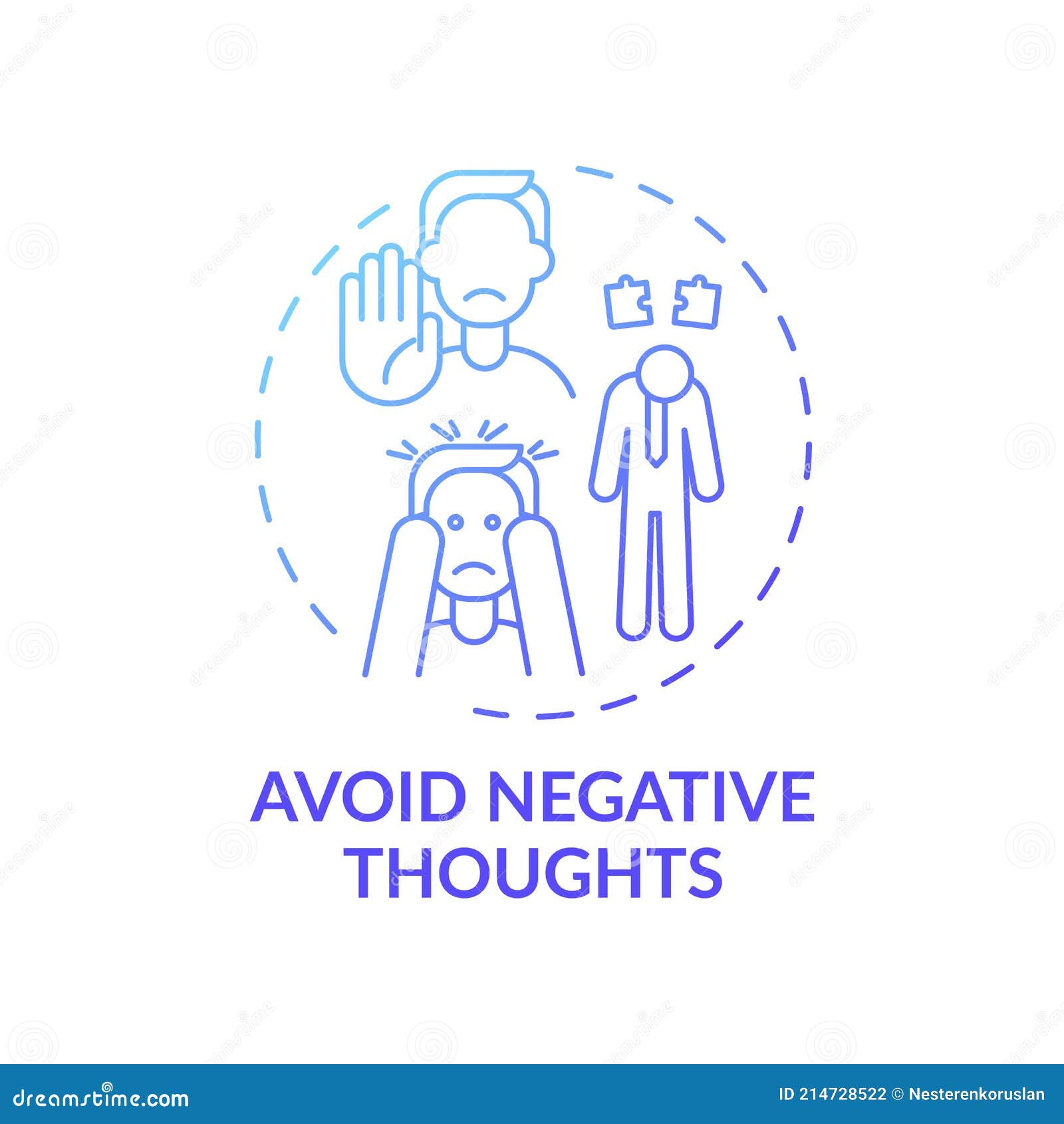 Avoid Negative People Cartoon Illustration | CartoonDealer.com #63200563