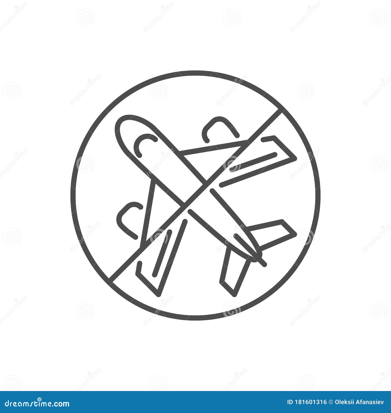 Avoid Travel Related Vector Thin Line Icon Stock Vector - Illustration ... Avoid Travel Related Vector Thin Line Icon Stock Vector - Illustration ...