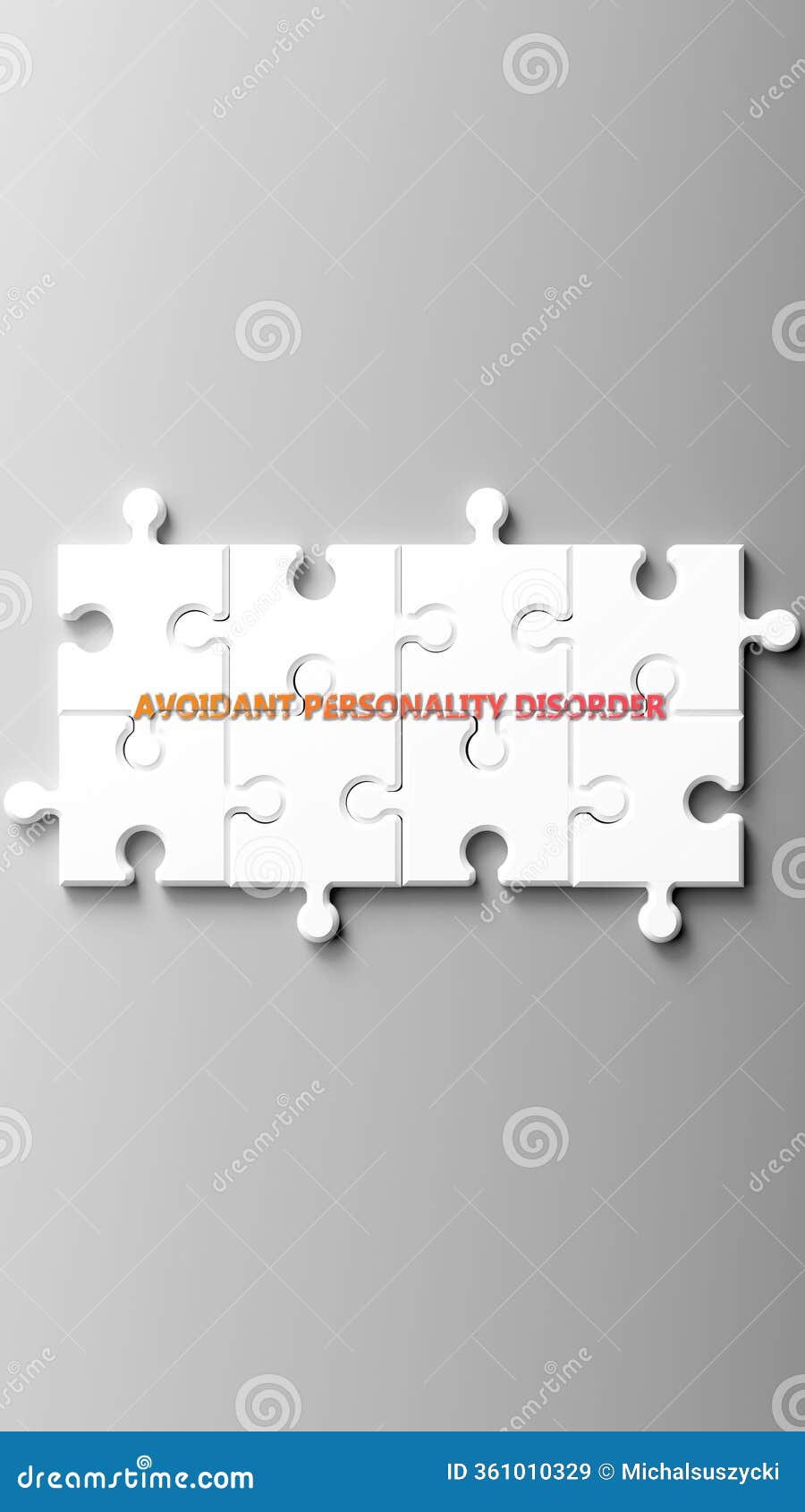Avoidant Personality Disorder Help, Care And Treatment Concept. Hand ...