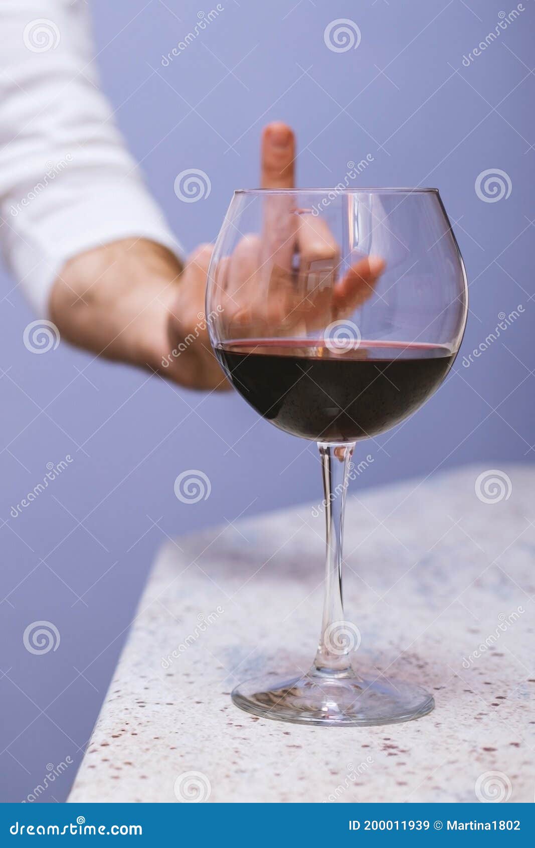 Avoiding alcohol stock image. Image of drunk, addiction - 200011939
