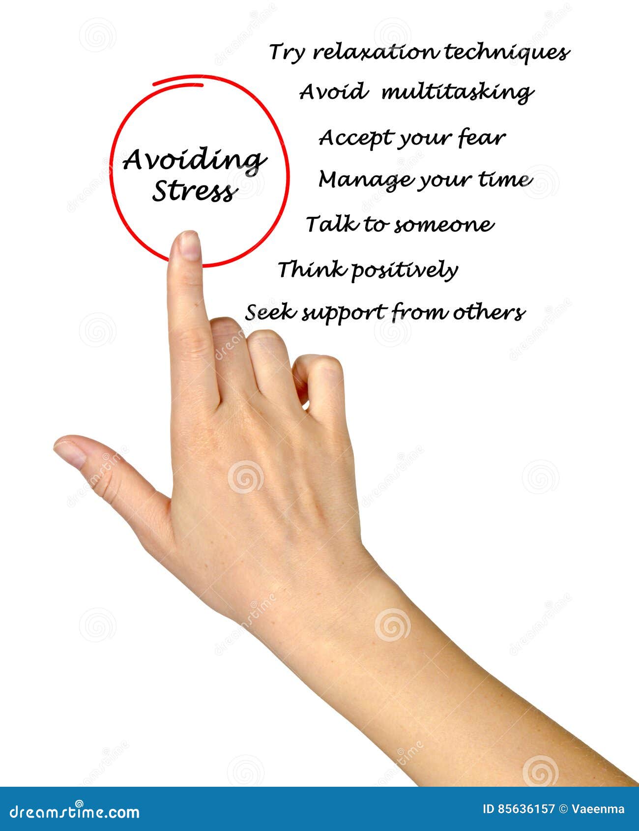 Avoiding stress stock image. Image of psychjology, acceptance - 85636157