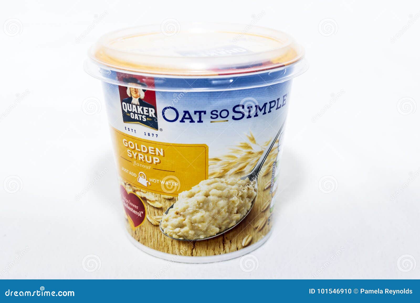 Avoine De Quaker - Sirop D'or Tellement Simple D'avoine Image éditorial ...