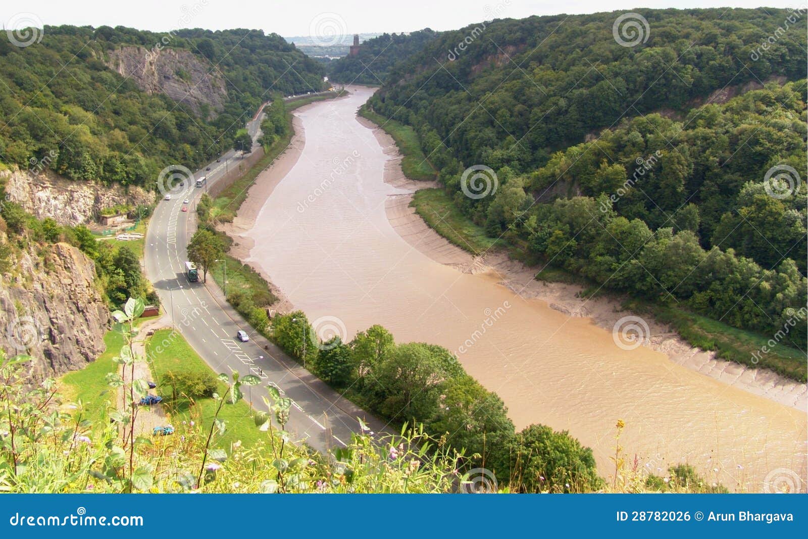 Avon Gorge stock photo. Image of waterway, united, gorge - 28782026
