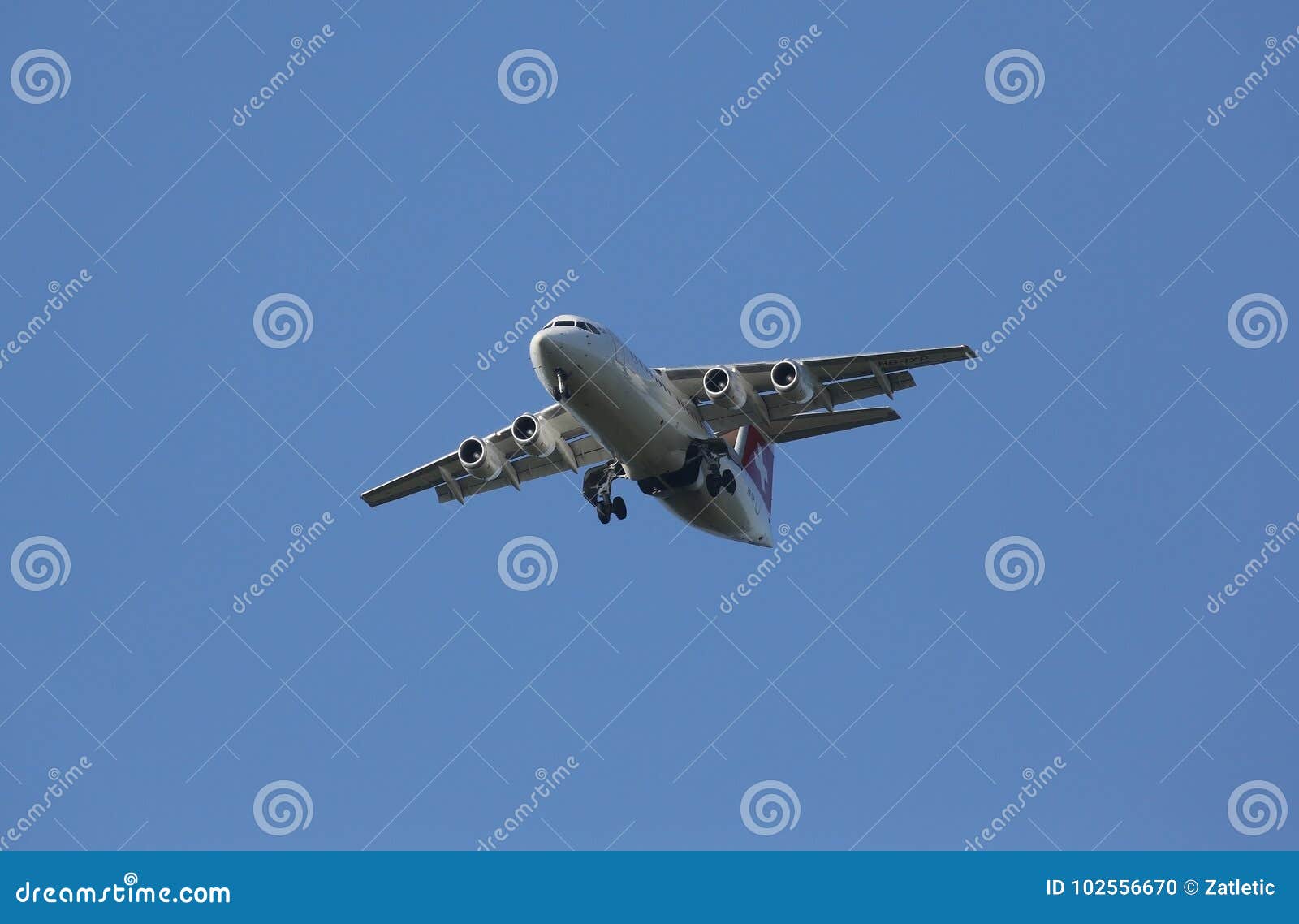 Avro RJ100 редакционное изображение. изображение насчитывающей впп ...