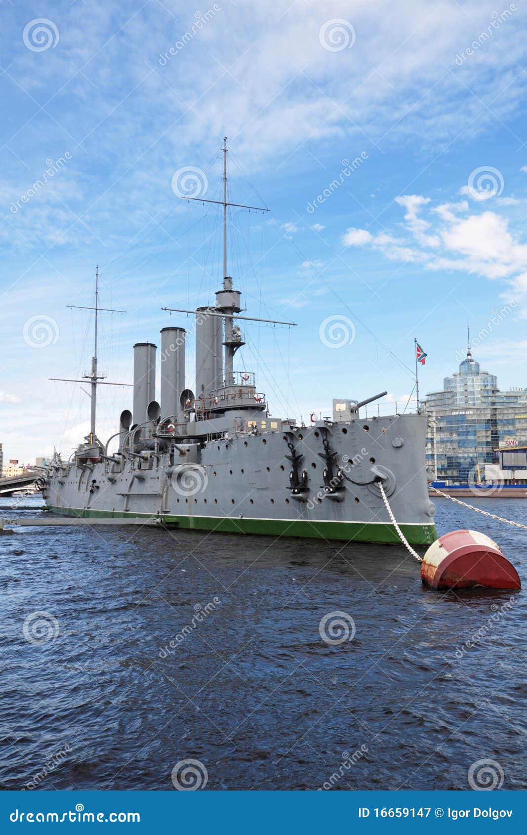 Avrora stock image. Image of neva, mooring, bank, saint - 16659147