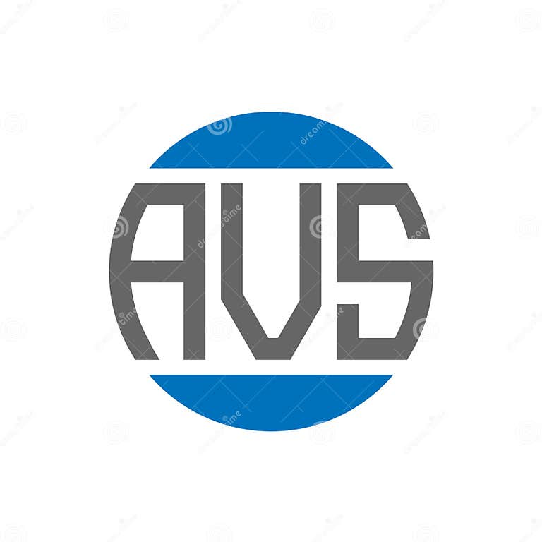 AVS Letter Logo Design on White Background. AVS Creative Initials ...