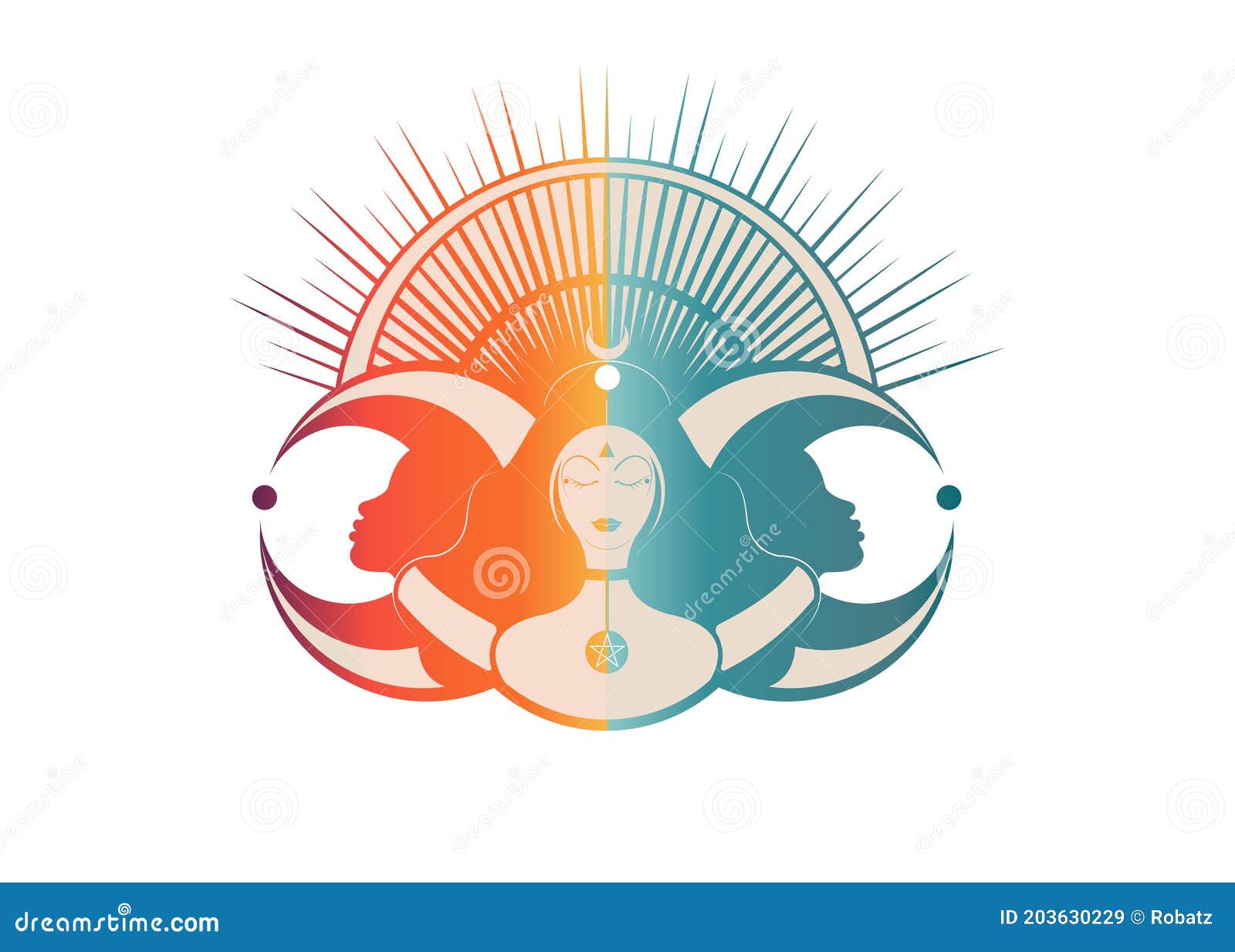 Religious Sign Of The Ancient Egyptian Cross - Ankh. A Symbol Of Life ...