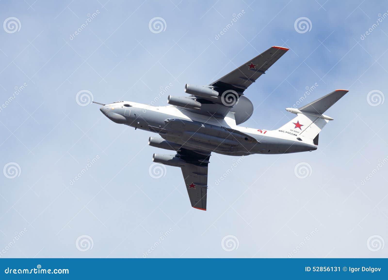 A-50 (AWACS) redactionele foto. Image of apparaten, viering - 52856131